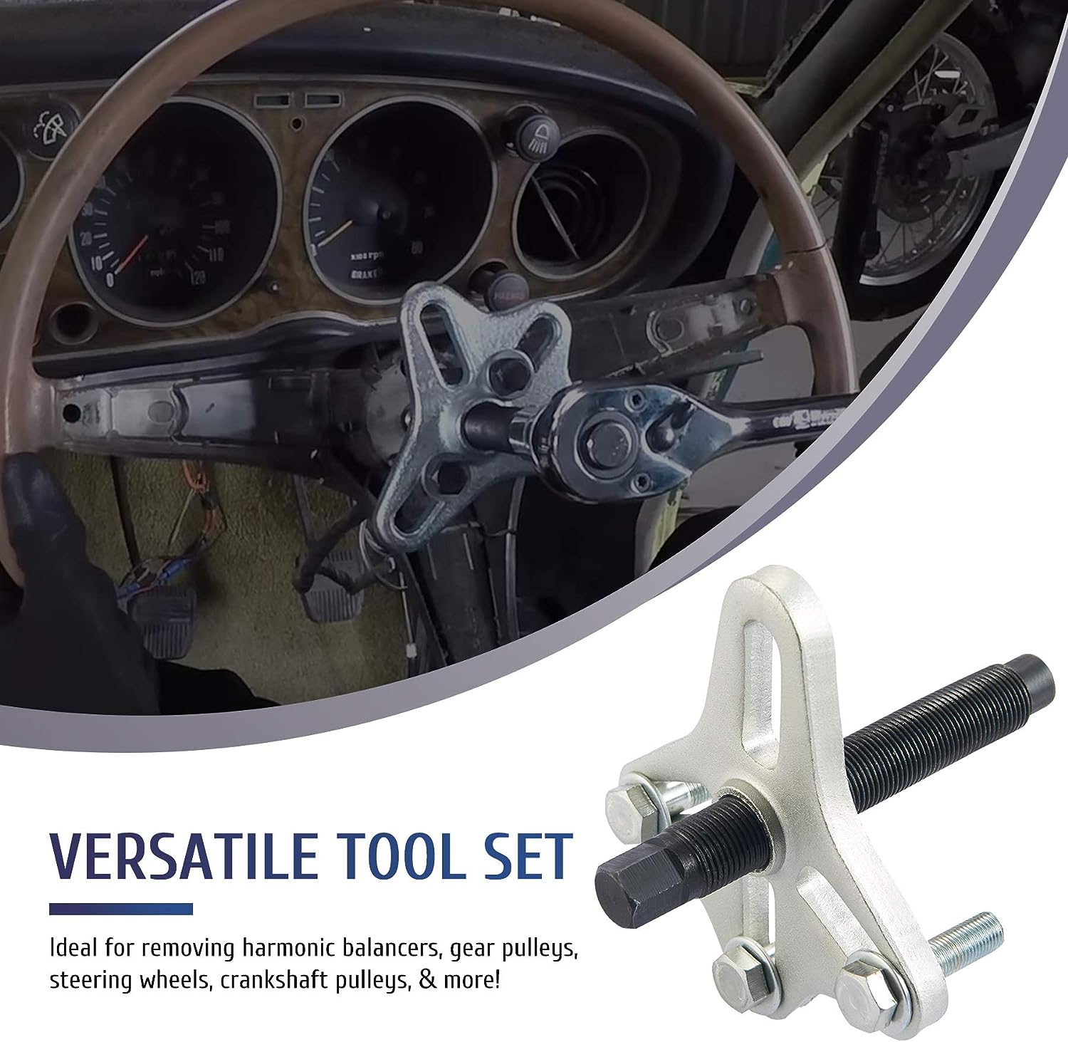 Orion Motor Tech Harmonic Balancer Puller Kit Review - Puller Tools