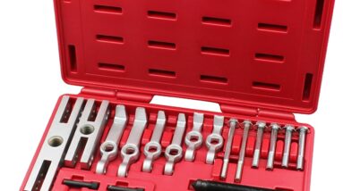kauplus Multi Purpose Bearing and Pulley Puller Set Review - Puller Tools